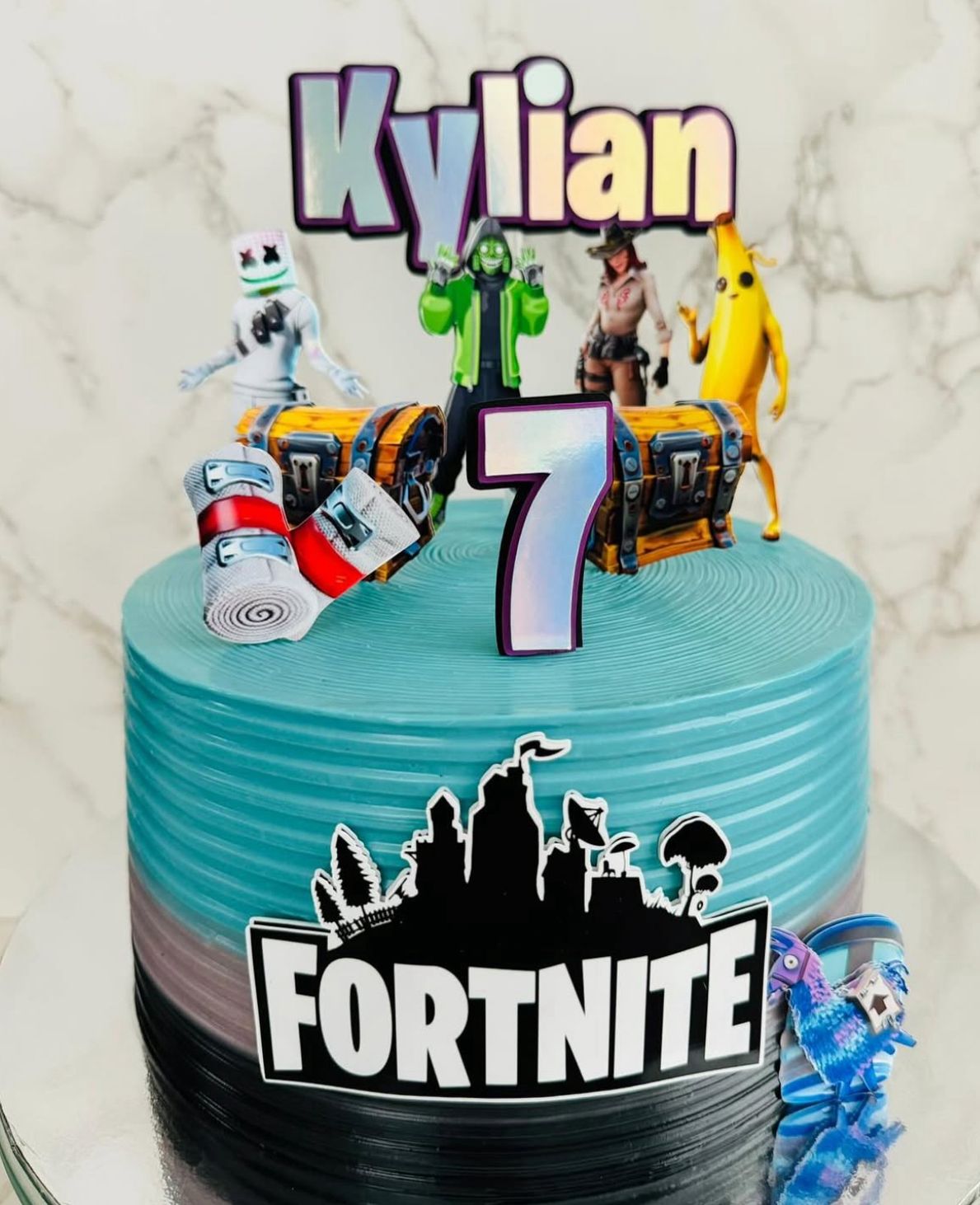 Fortnite Cake Topper | Fortnite Birthday | Fornite Party | Fortnite Ca ...